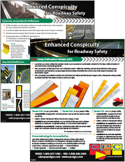Series 344 3M Linear Delineation System 4" Panels {BOX of 50} [MIN 14 ...